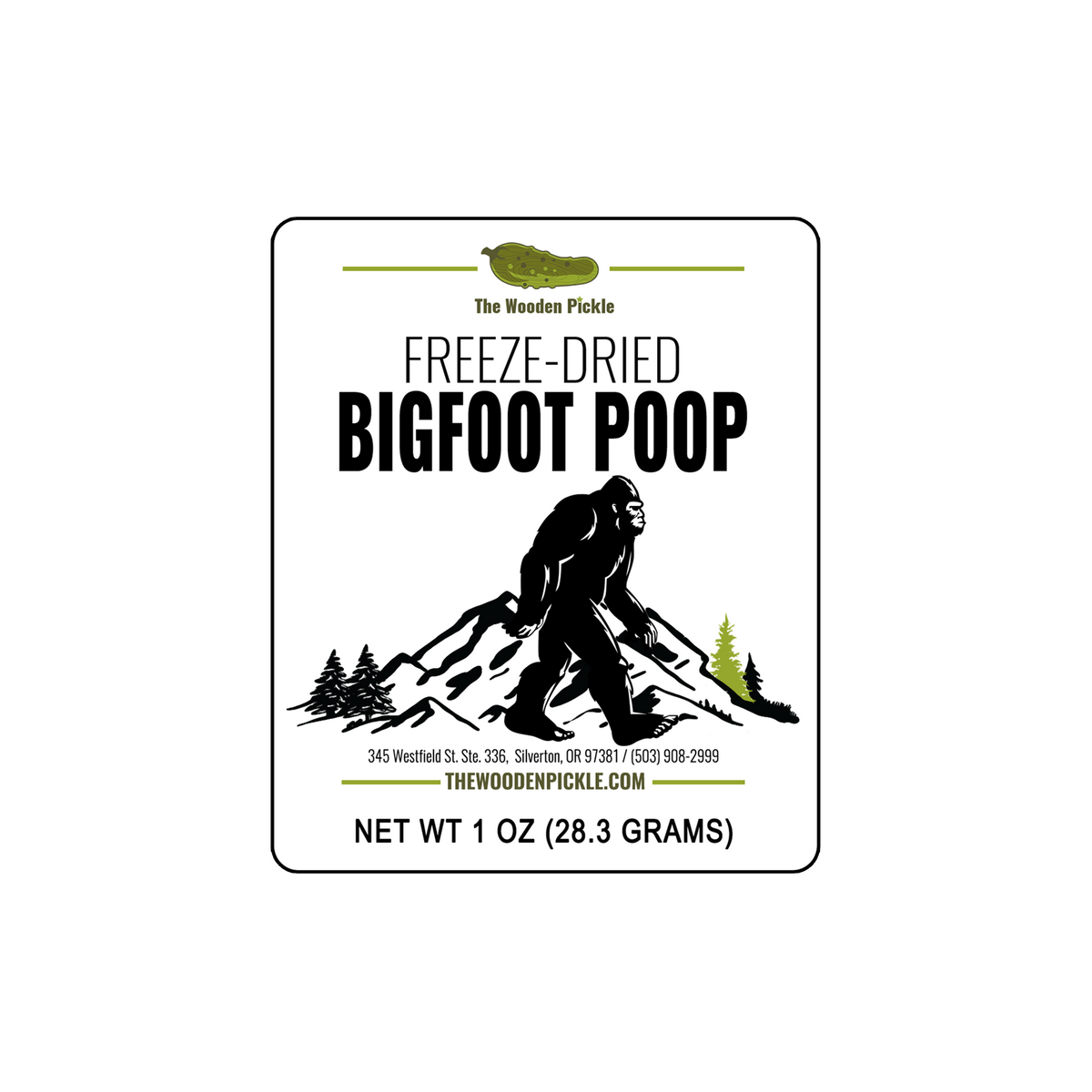 Freeze Dried Candy Bigfoot Poop S'mores – The Wooden Pickle